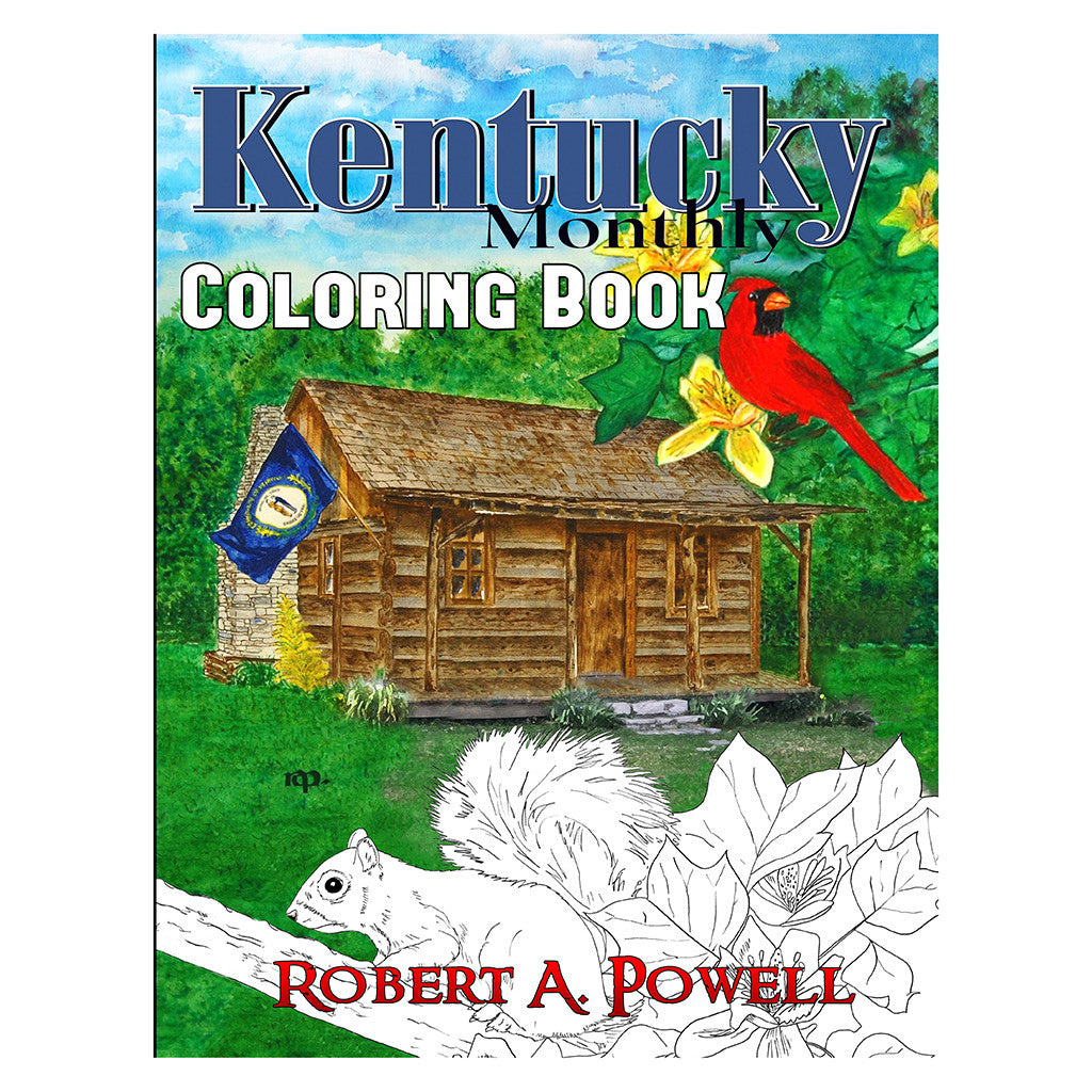 coloring pages kentucky