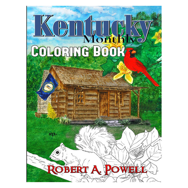 Kentucky Coloring Book – THE KENTUCKY MONTHLY SHOP